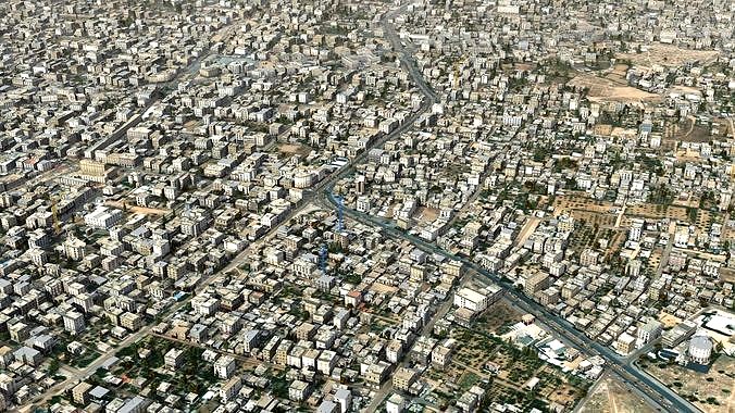 Arab City High Detail 3d model