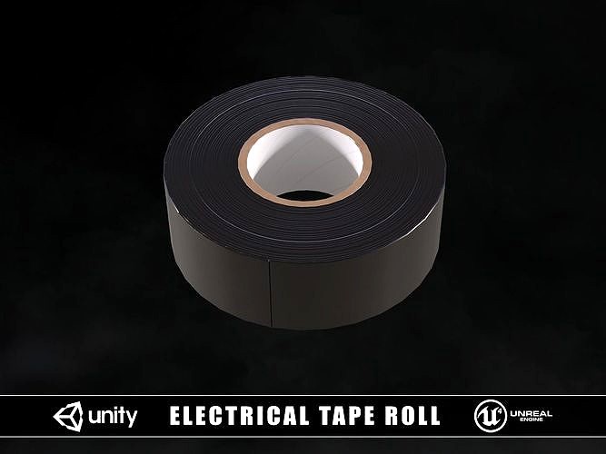 Electrical Tape Roll 3d model