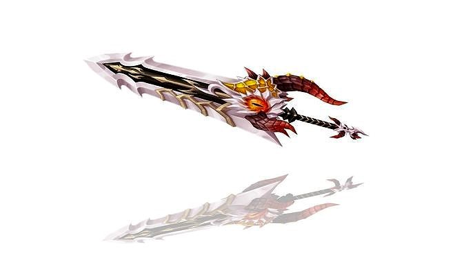 Corrupted Holy Sword 3d model