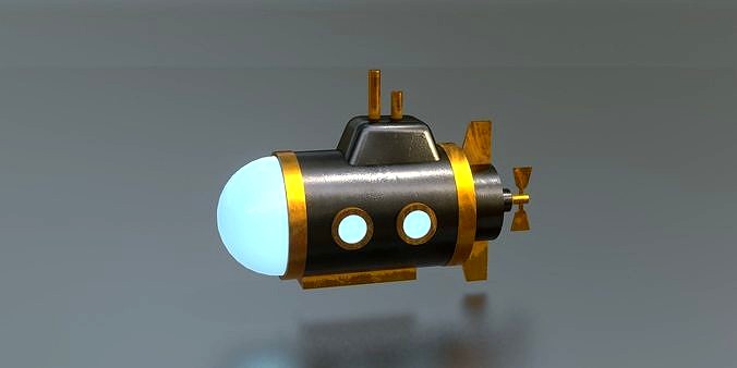 Mini Submarine 3d model