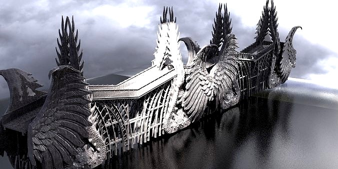 Dragon Bloodlines Bridge Queens 3d model