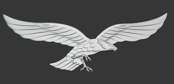 Luftwaffe Eagle 3d Insignia model