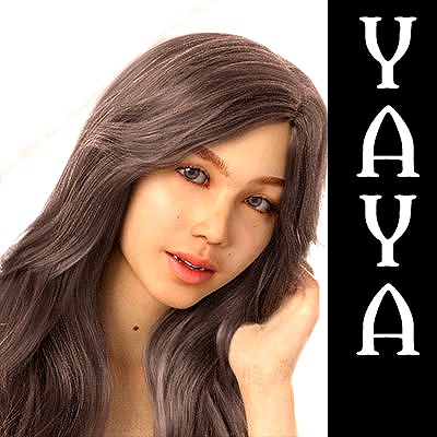 Yaya For Genesis 8 Female 3d model