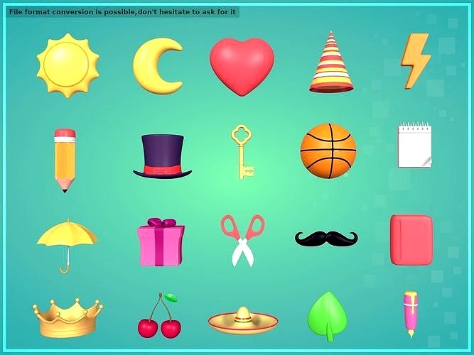 Cartoon Mega Pack 3d model