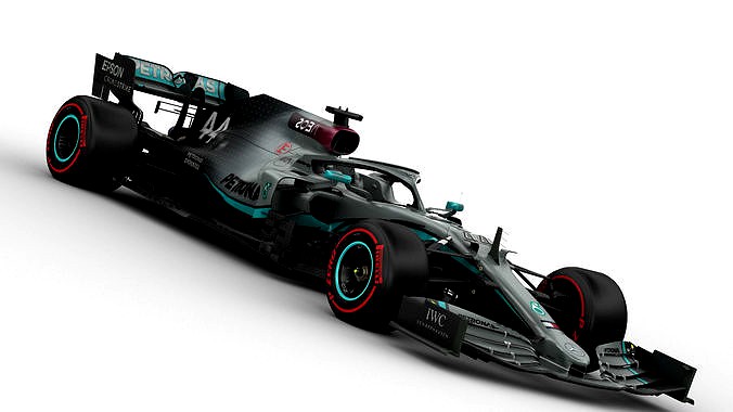 F1 Mercedes W11 2020 3d model