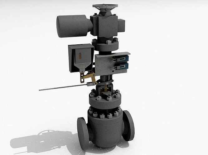 Industrial Gimpel Valve 3d model