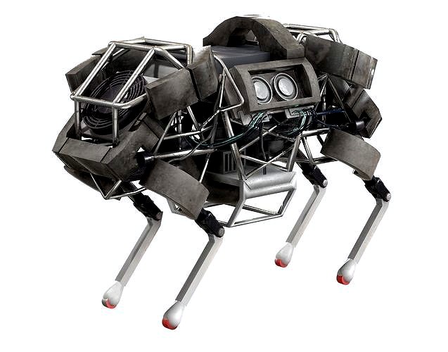 WildCat Robot Boston Dynamics 3d model