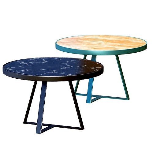 Meridiani Low Tables Judd 3d model