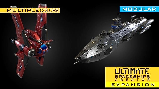Ultimate Spaceships Creator Expansion 3d model