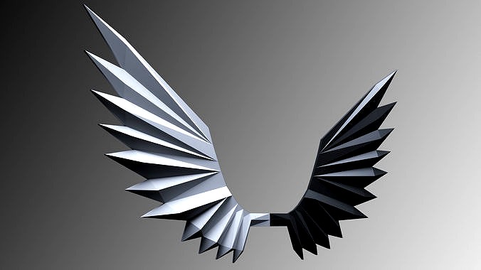 Wings Papercraft 3D model