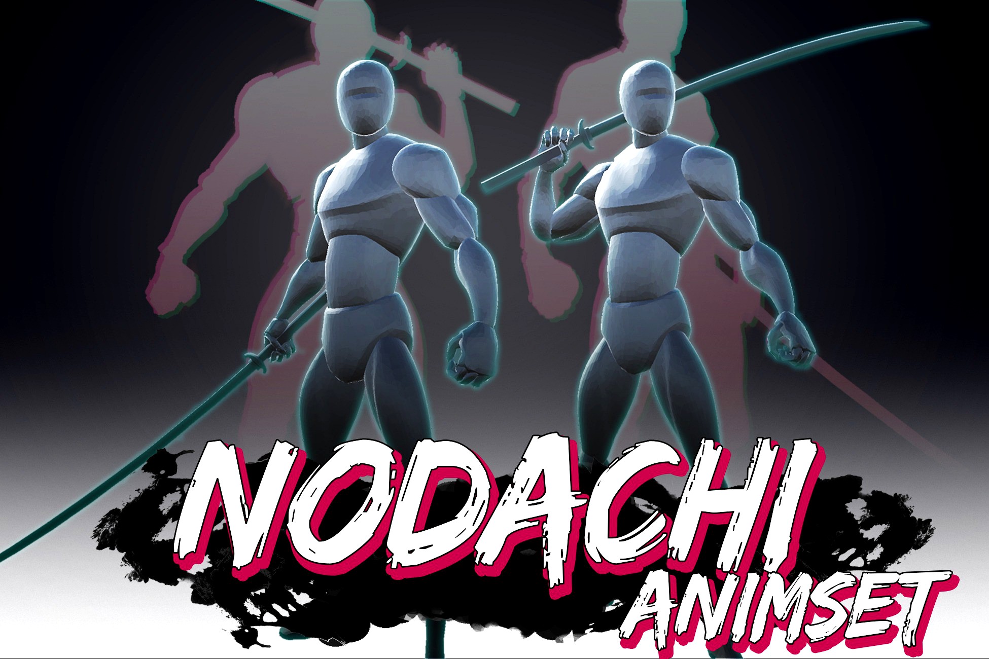 Nodachi AnimSet 3d model