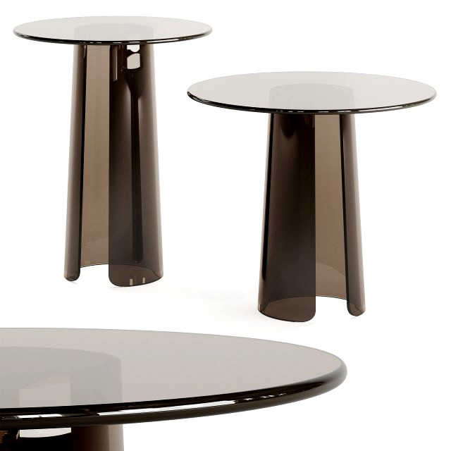 Poliform Orbit Glass Coffee Table 3d model