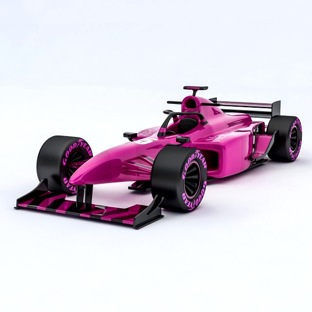 Formula 1 car model 07 3d