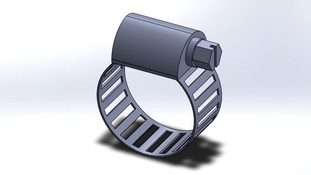 Hose clamp 3d model