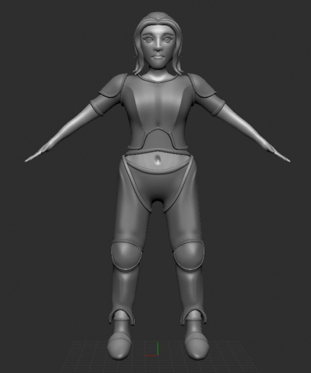 Valkyrie 3d model