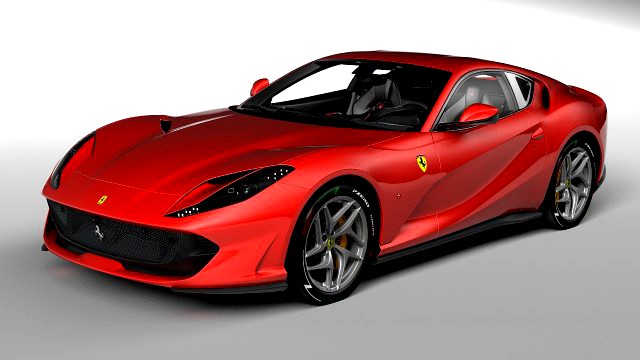 Ferrari 812 Superfast 3d model
