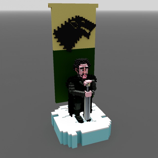 Jon Snow 3d model