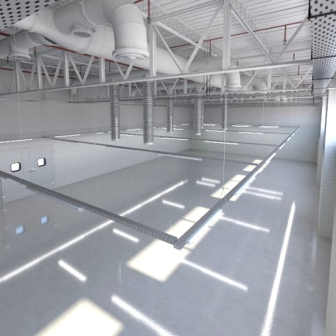 Base Laboratory Room 4 3d model