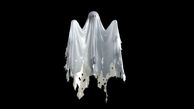 High Poly Ghost Model 2 3d