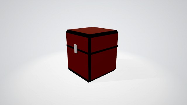 Minecraft chest 3d model