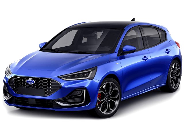 focus hatchback 2022 3d model