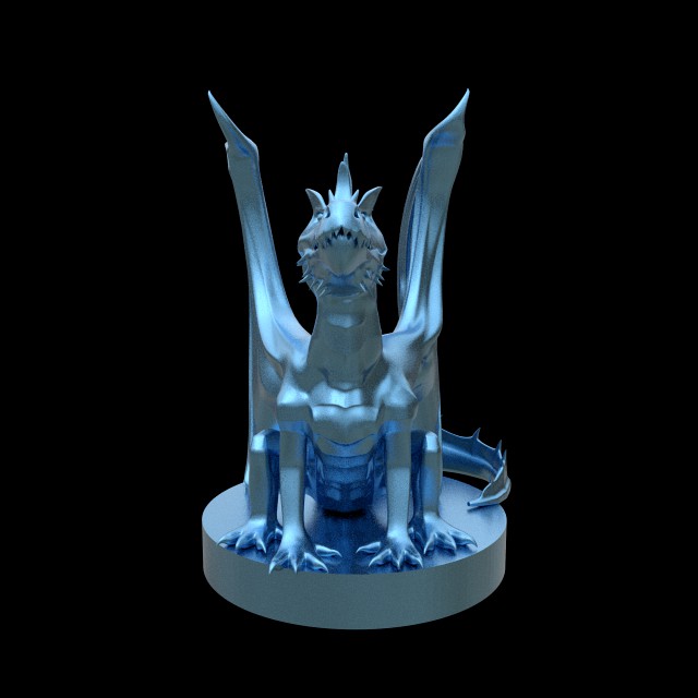small dragon 3d model