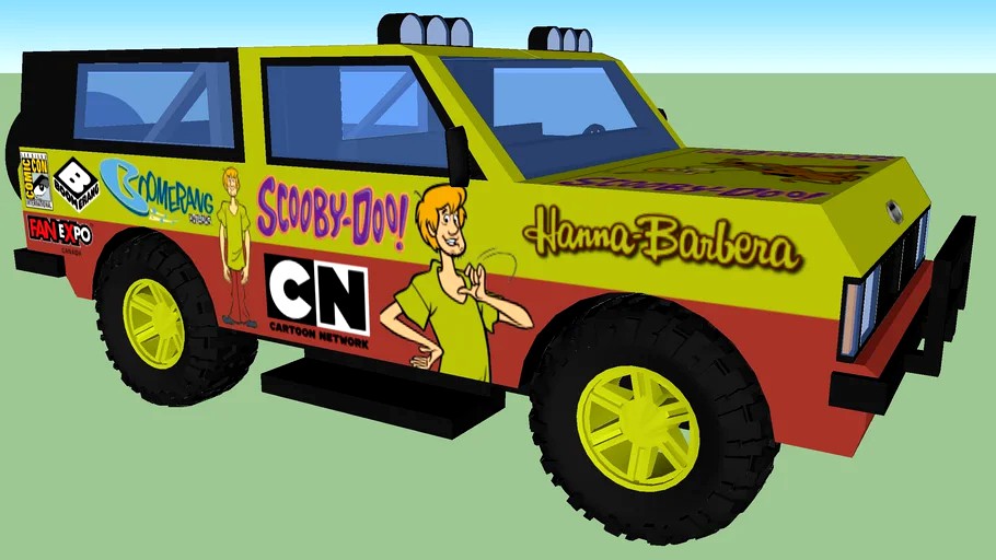 Scooby-Doo Shaggy Rogers Car 3d model