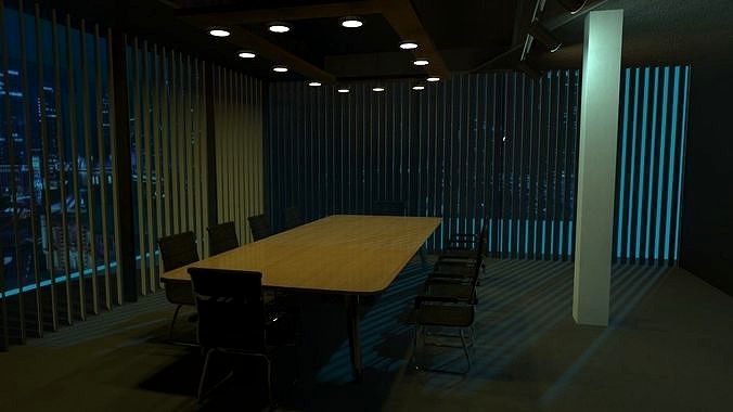 Meeting Room 3d model