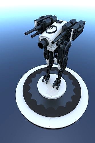Cyborg Concept Machine SciFi 3d model