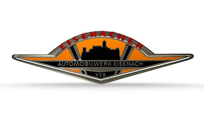 wartburg logo 3d model