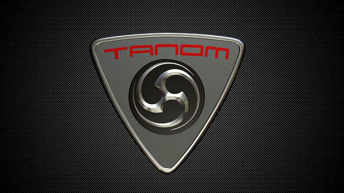 tanom logo 3d model