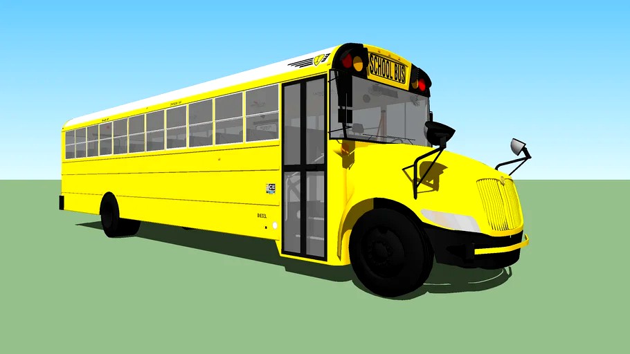 International-Navistar IC Bus CE (NY spec) 3d model
