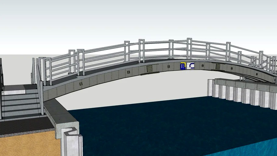 Jembatan 3d model