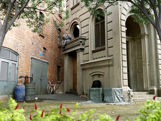 3dscans model scene back alley