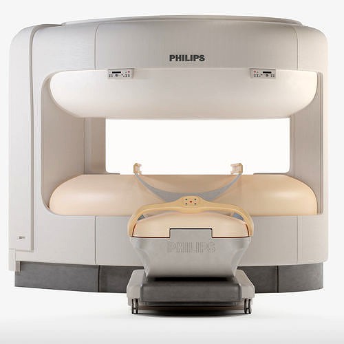 Philips Panorama HFO Open MRI Scanner 3d model