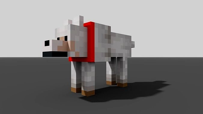 MineCraft Dog 3d model