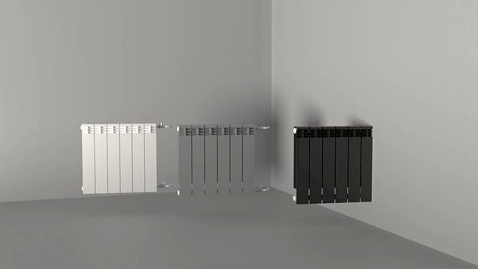 Panel Convector Radiator 3D model