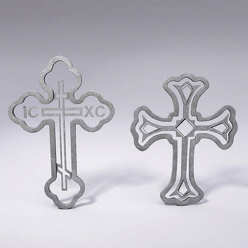 Cross symbols 3d model