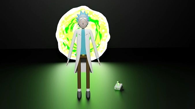 Rick 3D Model