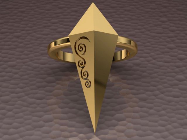 pyramid ring 3d model