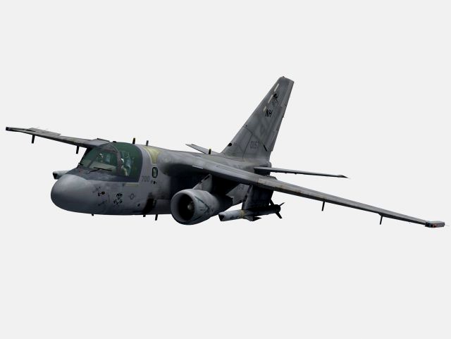 lockheed s-3 viking 3d model