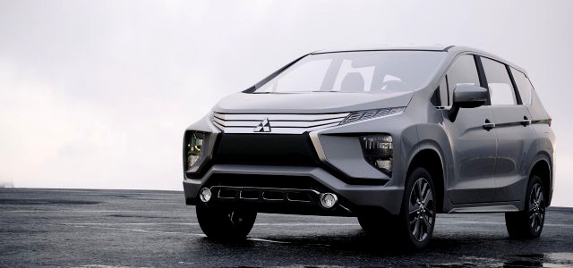 mitsubishi xpander 2017 3d model