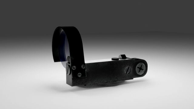 okp7 optic sight 3d model