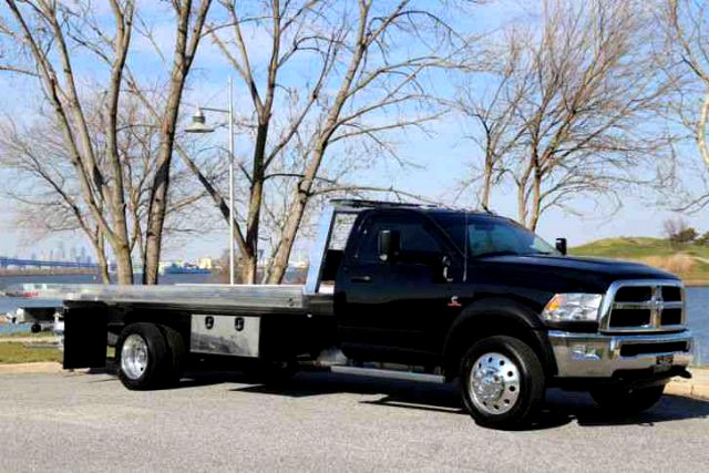 2013 dodge ram 5500 rollback tow truck 3d model