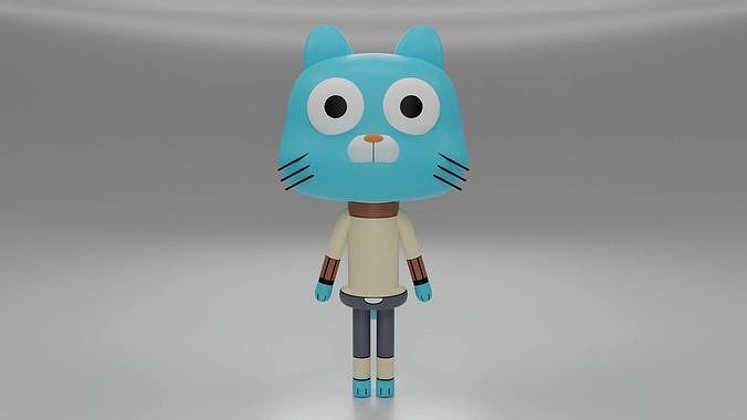 Gumball 3D Model