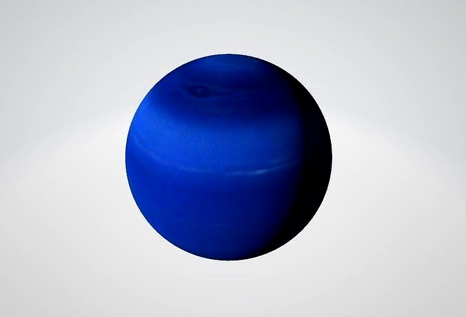 Neptune Planet 3D Model
