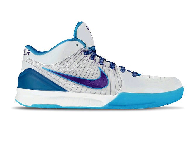 Nike Zoom Kobe 4 protro draft day 3d model