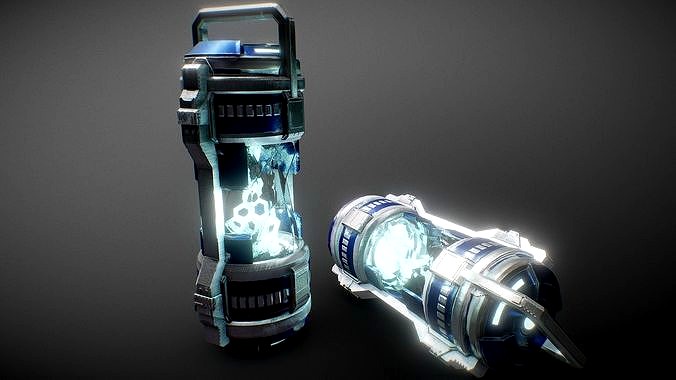 Sci Fi Fuel Cells 3d model