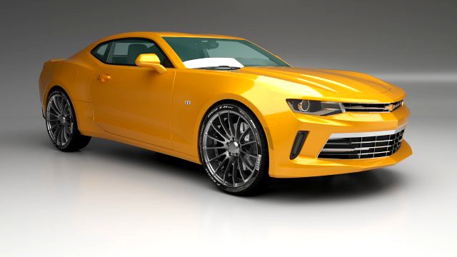 chevrolet camaro 3d model