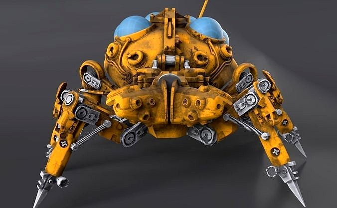 Mechanical Spider 3d model